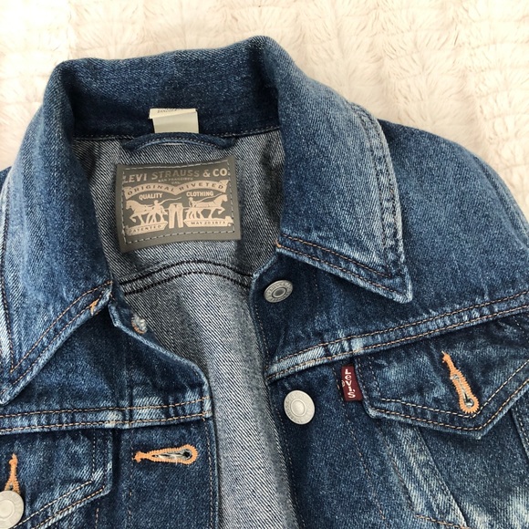 Levi's | Jackets & Coats | Levis Cropped Jean Jacket | Poshmark